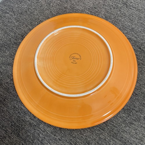 FIESTA Dinner Plate TANGERINE ORANGE Fiestaware Retired HLC 10.5” Lot ...