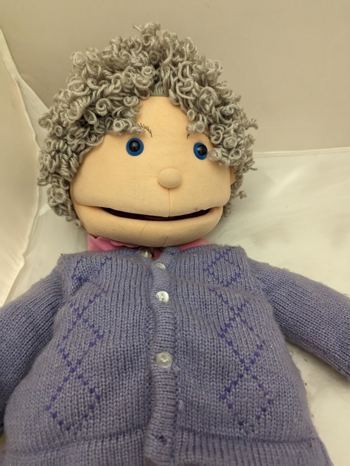 The Puppet Company Hand Puppet Grandma Grandmother plush Granny | eBay UK