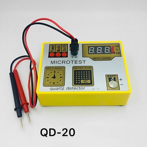Demagnetization QD-20 Quartz Movement Tools Watch Battery Pulse Tester ...