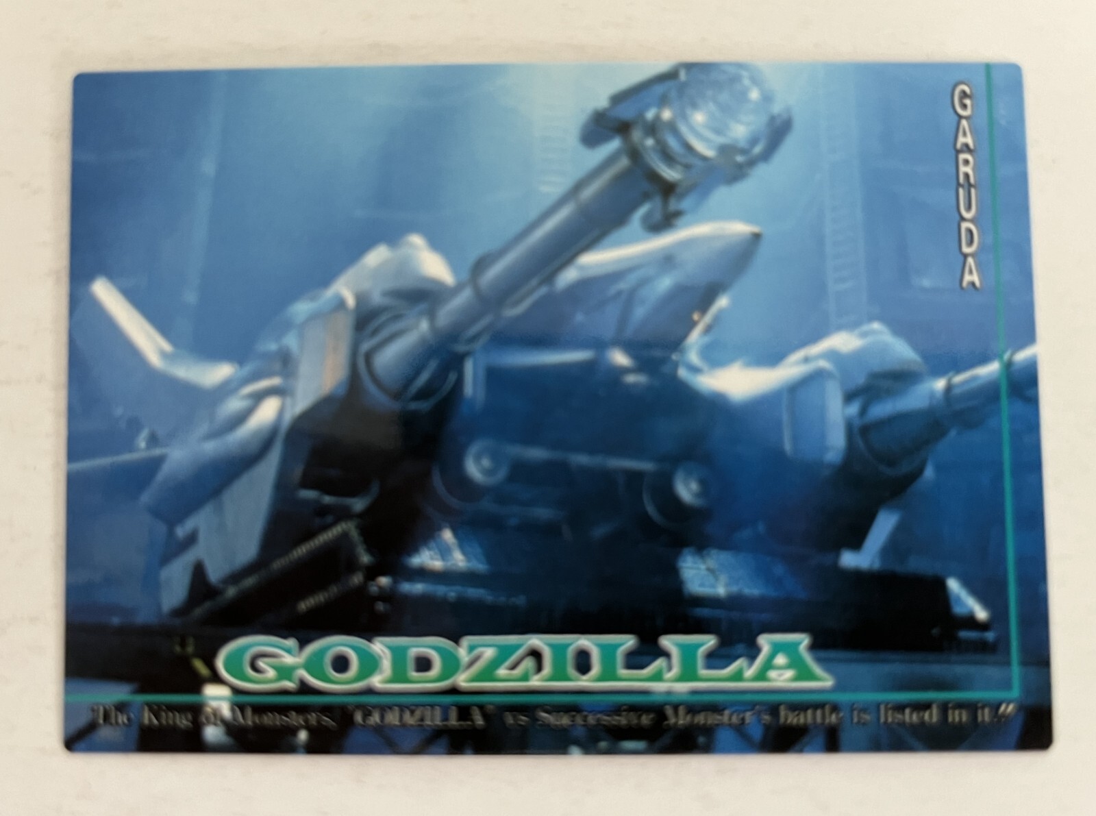Godzilla King of Monsters trading card (Amada, 1995) #75, Garuda; Ex/NM ...