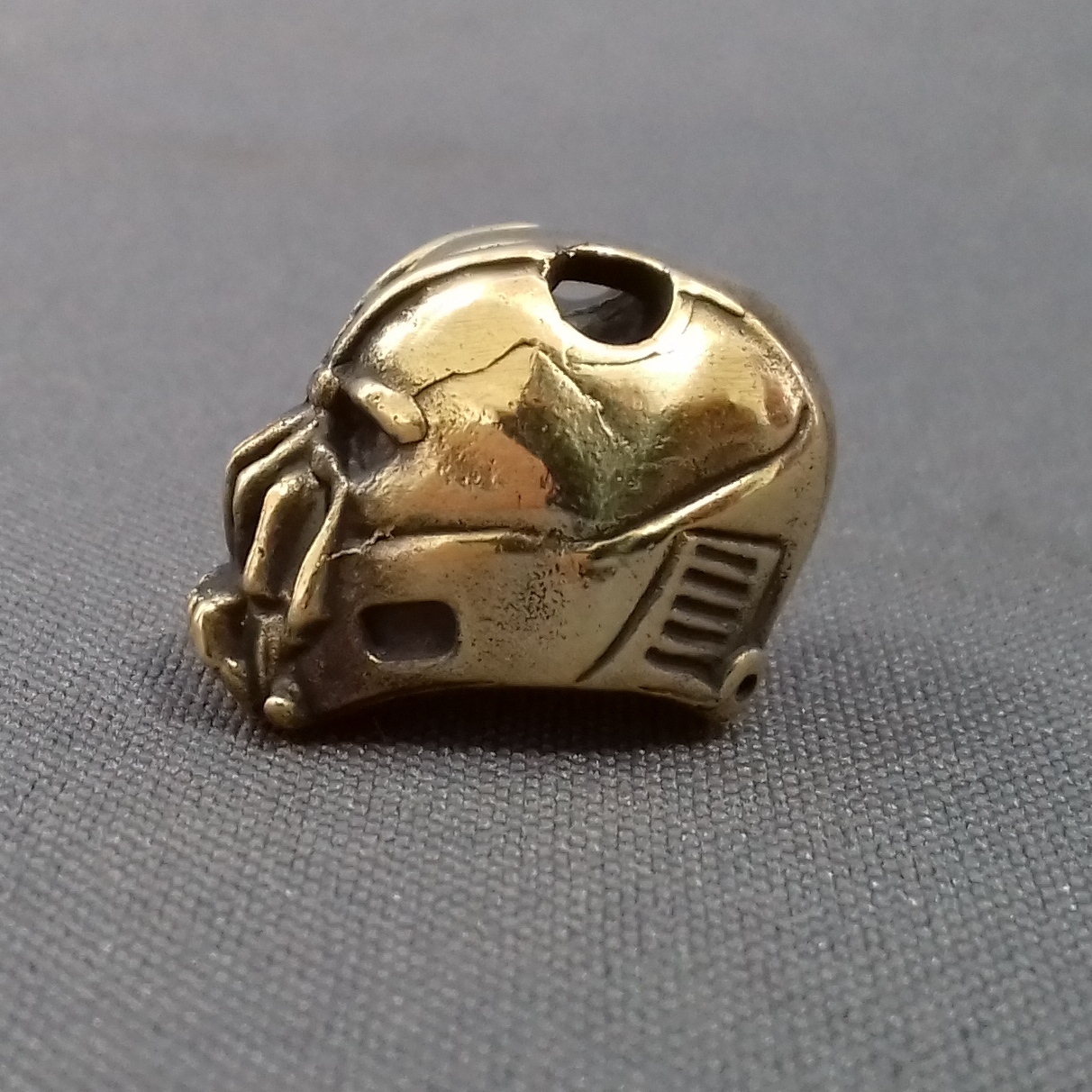 Bane Bronze Bead Paracord Leather Lanyard Beads Knife Bracelet Pendant ...