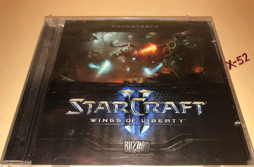 Starcraft II Wings of Liberty CD video game soundtrack OST star craft 2 ...