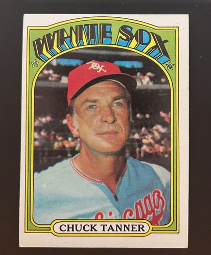 1972 Topps Chuck Tanner 98 Chicago White Sox Manager EX/NM | eBay