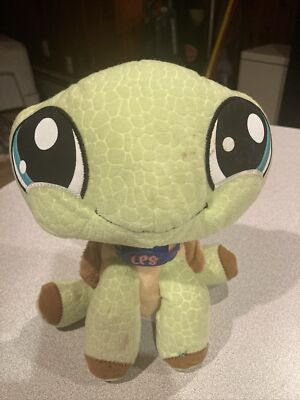 LPS Littlest Pet Shop 2007 Plush Turtle Stuffed Animal Toy Green | eBay