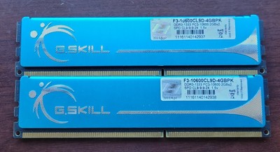 G.Skill 4GB (2x2GB) F3-10600CL9D-4GBPK Desktop RAM | eBay
