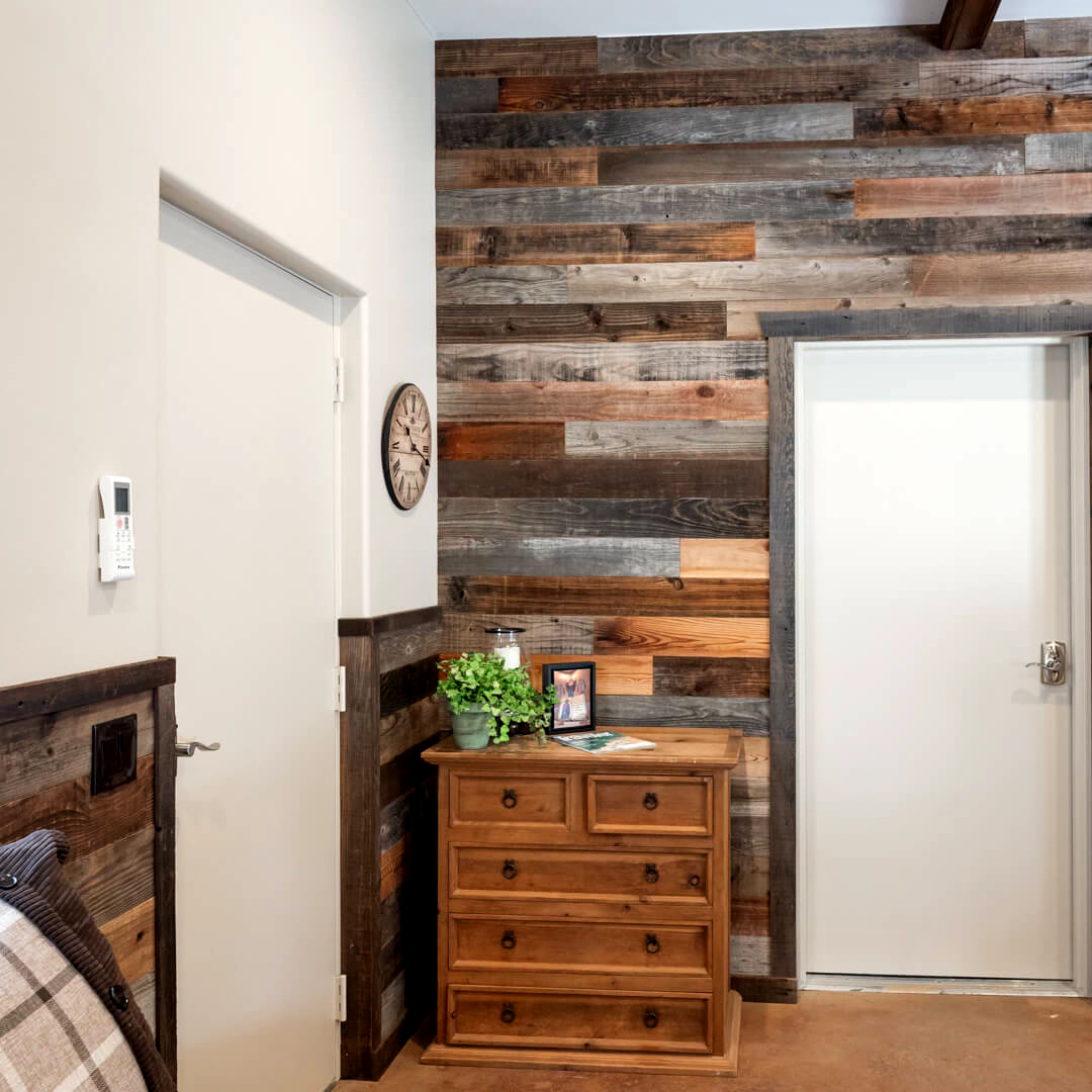 Barn Siding On Interior Walls NEW To ETSY! Authentic, Rustic Barn Tin,