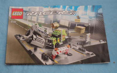 Lego 8199 Racers Security Smash Instruction Manual. | eBay