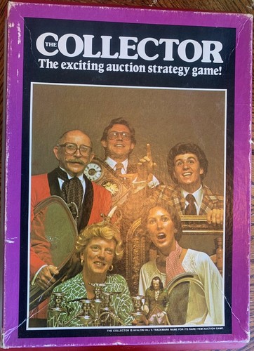 Vintage Avalon Hill The Collector Bookcase Auction Game 1977 | eBay