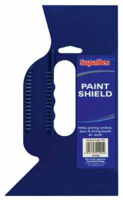 SupaDec Hand Held Paint Shield Guard Ideal For Painting Windows Doors ...