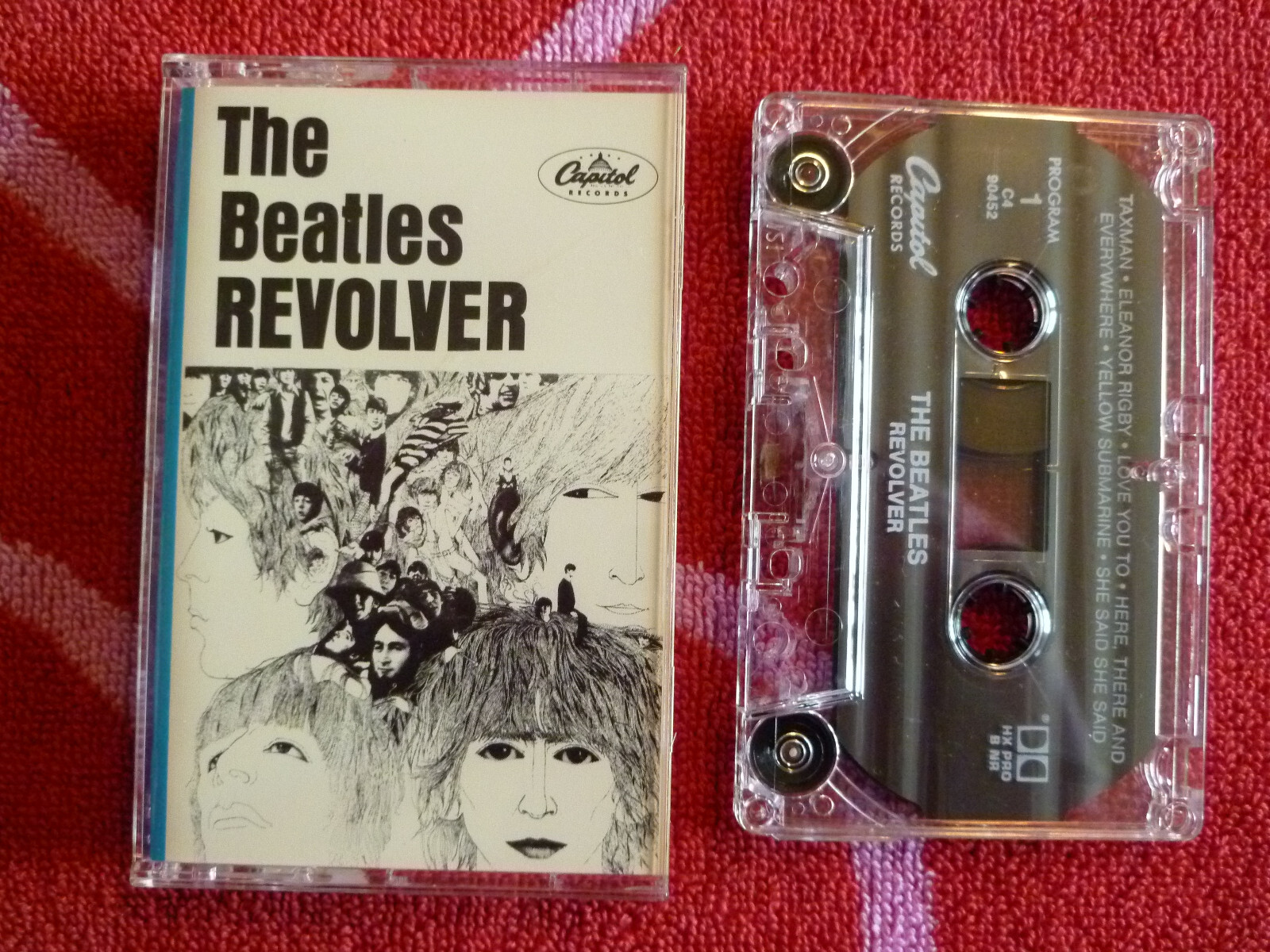 BEATLES Revolver CASSETTE TAPE Capitol 1966/1988 Reissue PSYCHEDELIC ...