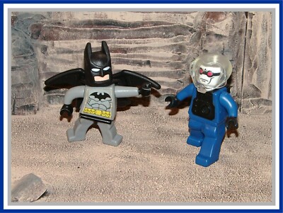 2008 _MCDONALDS RELEASED_ LEGO BATMAN _ 3"_ BATMAN & MR FREEZE _ ACTION ...