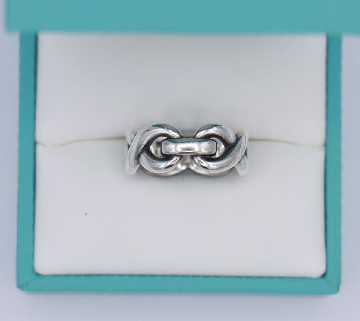 Sterling Silver James Avery Bold Infinity Band Ring S… - Gem
