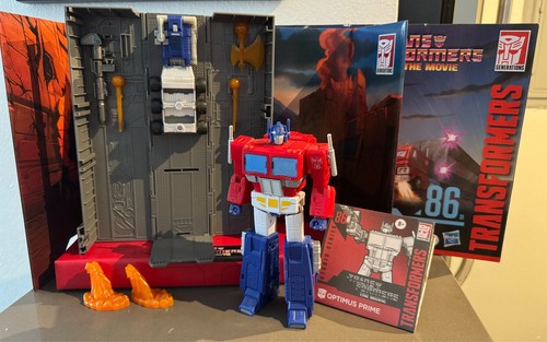 Transformers Studio Series 86 Optimus Prime Commander Class COMPLETE IN ...