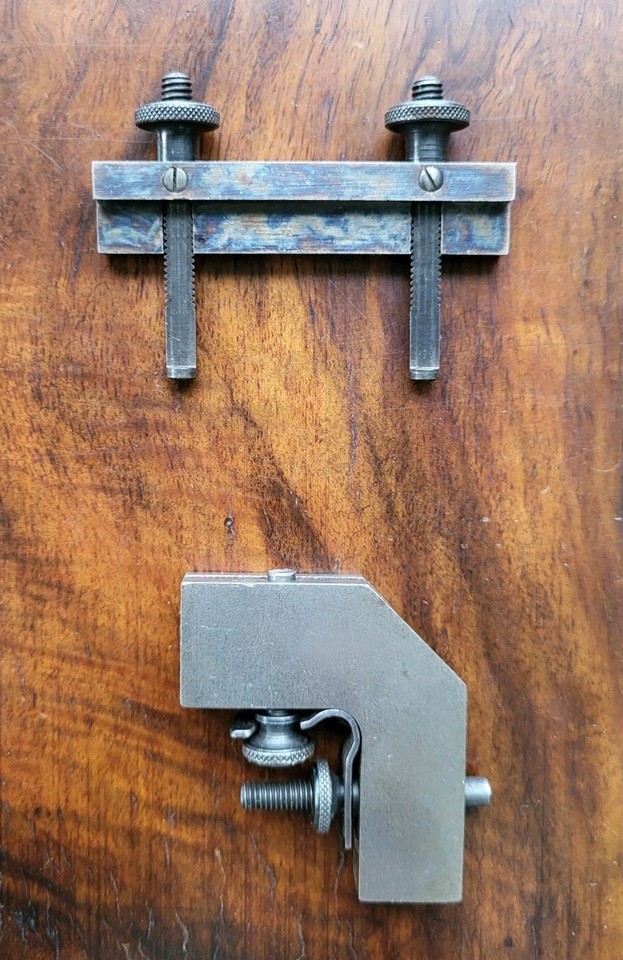 L.S. Starrett No. 289A Blade & Rule Attachment/Clamp & No. 299 Rule ...