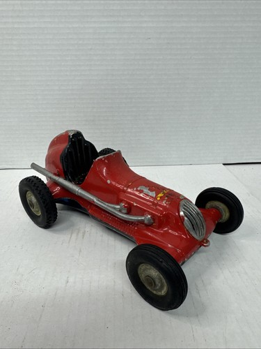 Vintage ROY COX Champion Red THIMBLE DROME TETHER TOY RACE CAR | eBay