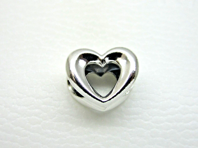 Authentic Pandora #792492C00 Radiant Open Heart Charm for sale online ...