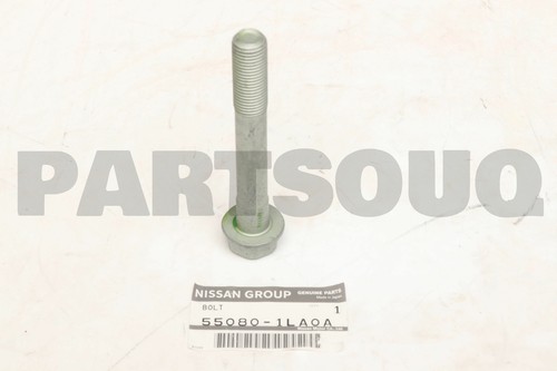 550801LA0A Genuine Nissan BOLT-LINK,REAR SUSPENSION 55080-1LA0A | eBay