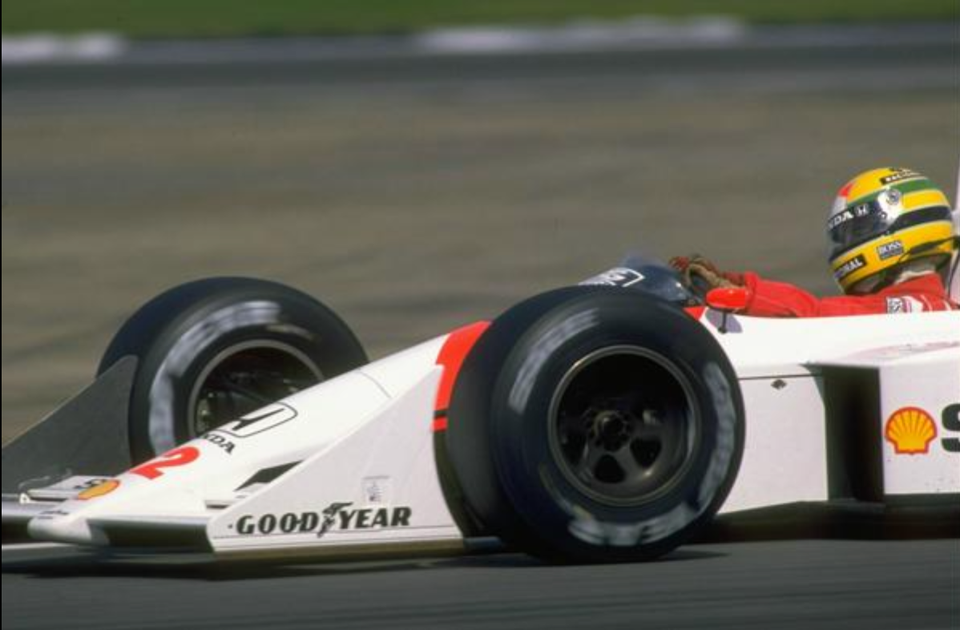 Ayrton Senna McLaren MP4/4 Limited Edition F1 Replica Wheel and Stand ...