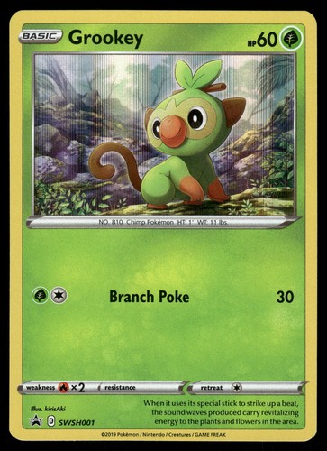 Grookey NM SWSH001 SWSH: Sword & Shield Promo Cards Pokemon Card | eBay