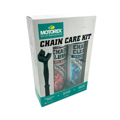 MOTOREX Lubricant Off-Road Chain Maintenance Pack -Lube and Cleaner ...