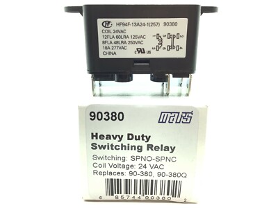 90380 Mars Switching Relay 24 Volt Coil Replace 90-380 & 90-380Q HEAVY ...