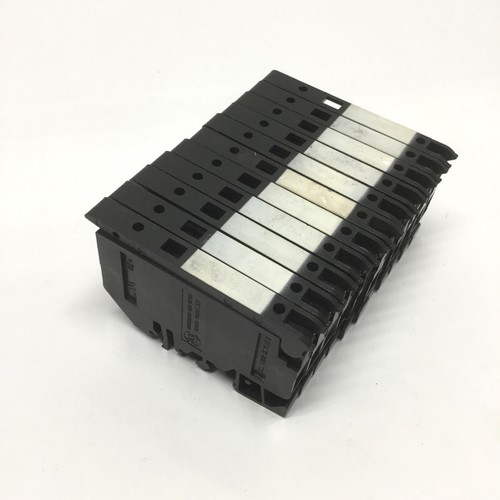 Lot of 11 Allen Bradley 1492-H6 Fuse Holder Terminal Blocks 500V For 1/ ...