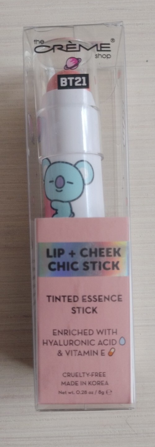 The Creme Shop BT21 Lip + Cheek Chic Stick, Rose & Doze | eBay