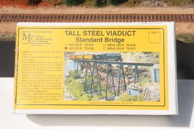 ho scale Micro Engineering 75-515, Tall Steel Viaduct Standard Bridge ...