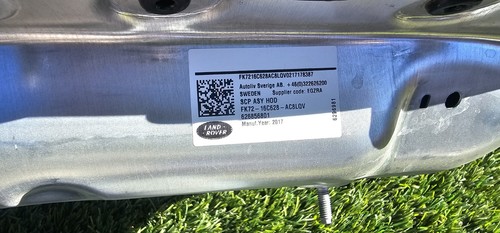 15-19 Land Rover Discovery Sport Front Upper Hood Scoop Molding Trim ...