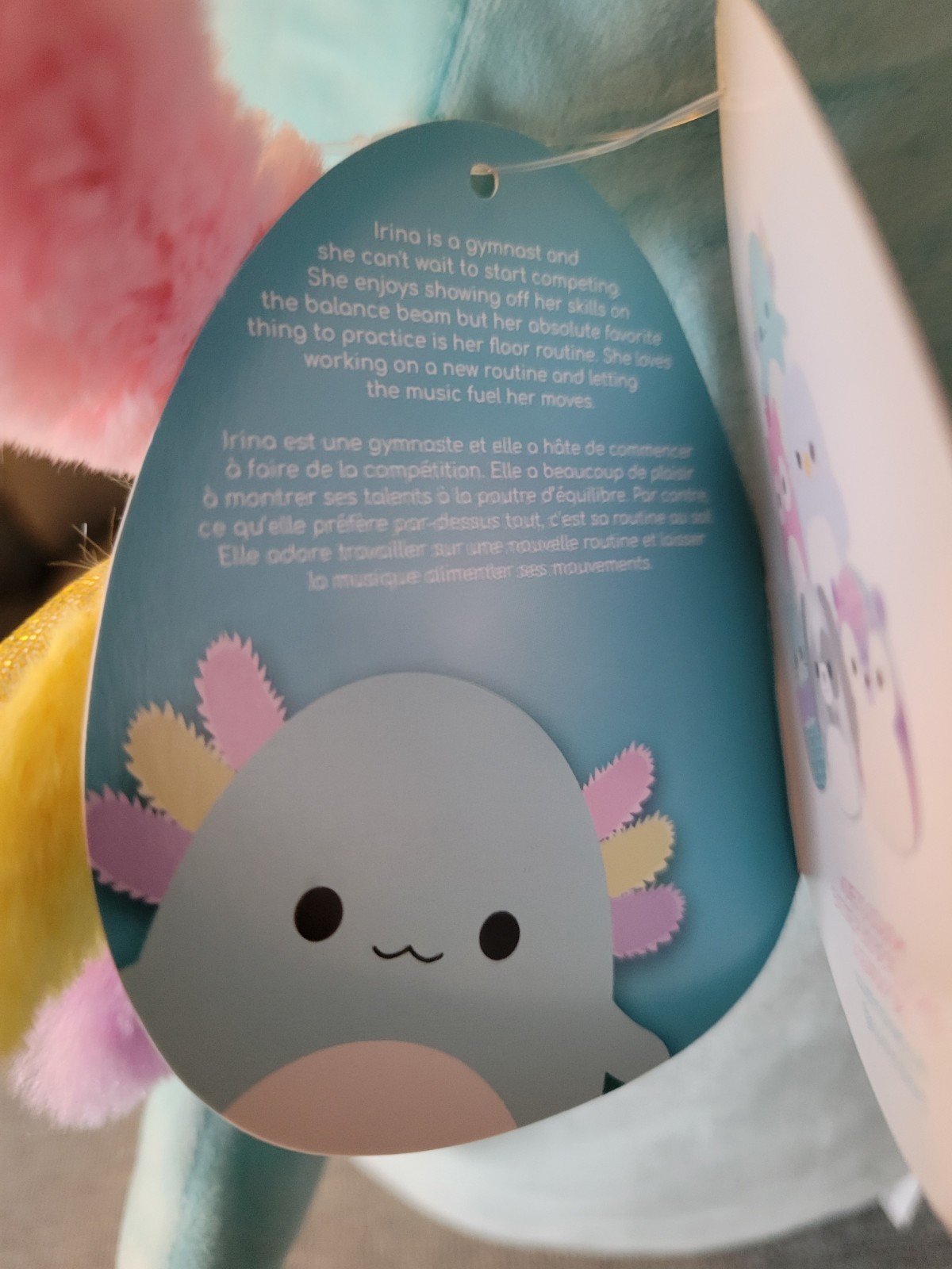 Squishmallows - Irina the Blue Axolotl - 12 Inch - Kellytoy - New With ...