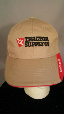 Tractor Supply Co. TSC "Since 1938" Logo Adjustable Strapback Cap Hat ...