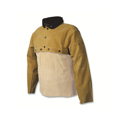 Caiman 3031 Boarhide Pig Skin Cape Sleeves, Snaps, X-Large, Gold - 1 ...