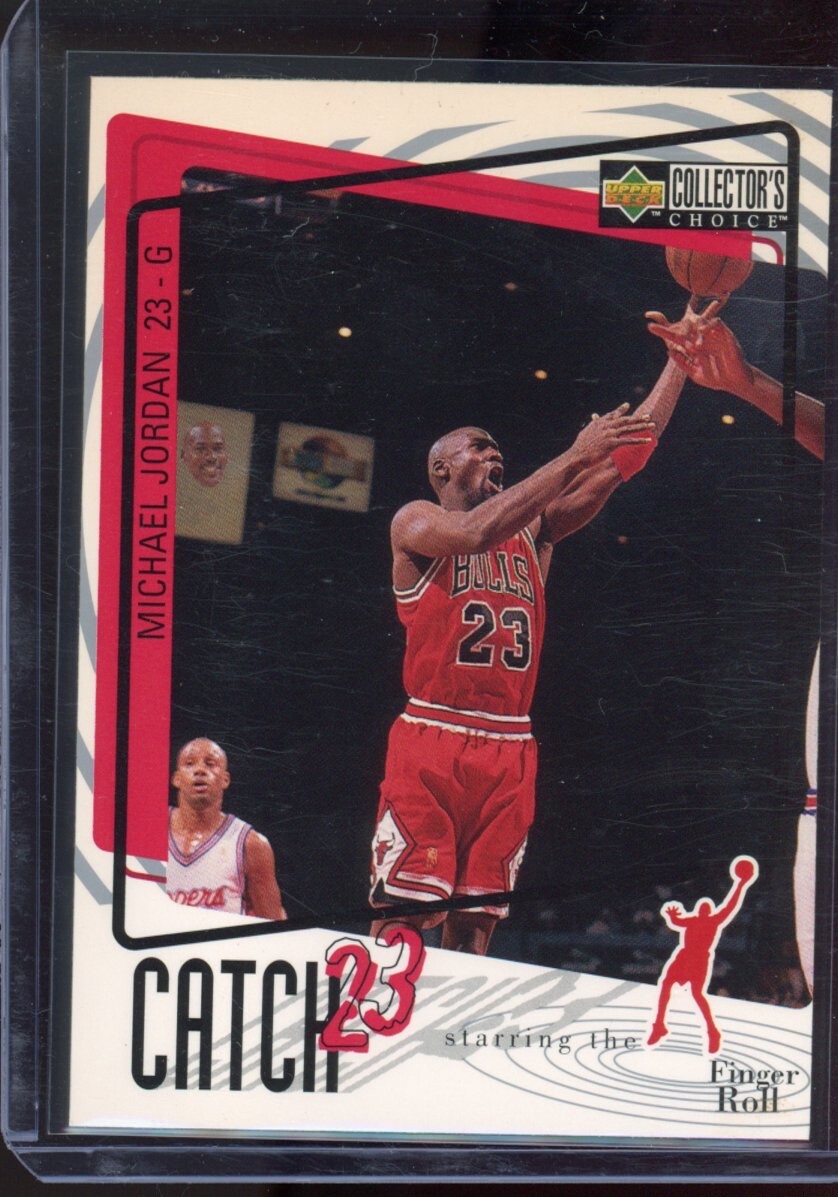 1997-98 Michael Jordan Catch 23 Upper Deck Collectors Choice #187 ...