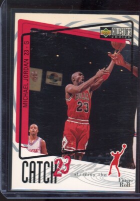 1997-98 Michael Jordan Catch 23 Upper Deck Collectors Choice #187 ...