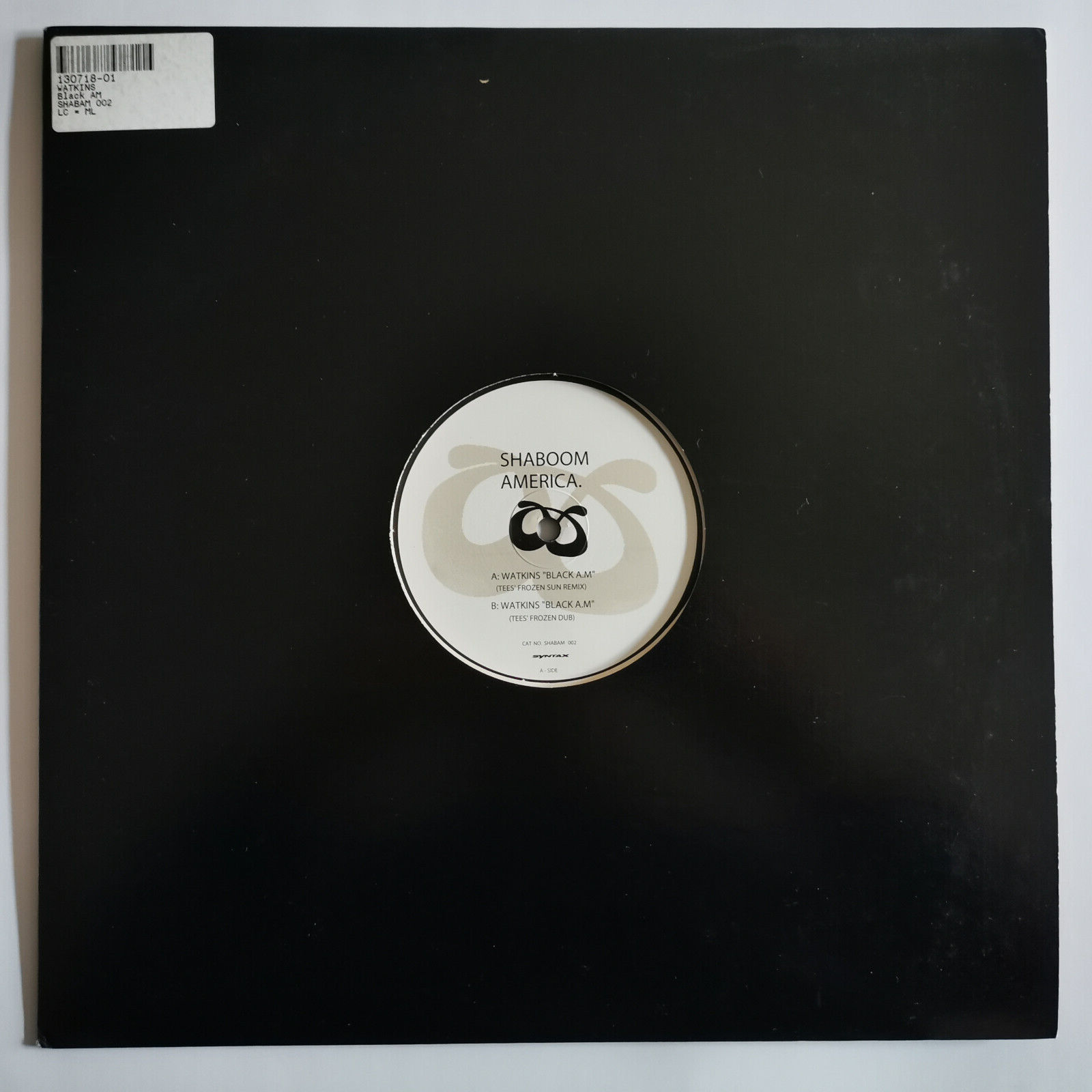 Watkins – Black A.M. Label: Shaboom America - Vinyl 12" - (Tee's Frozen ...