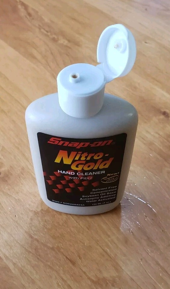 Snap On Nitro Gold Heavy Duty Hand Cleaner Soap 4 Oz Bottle | eBay