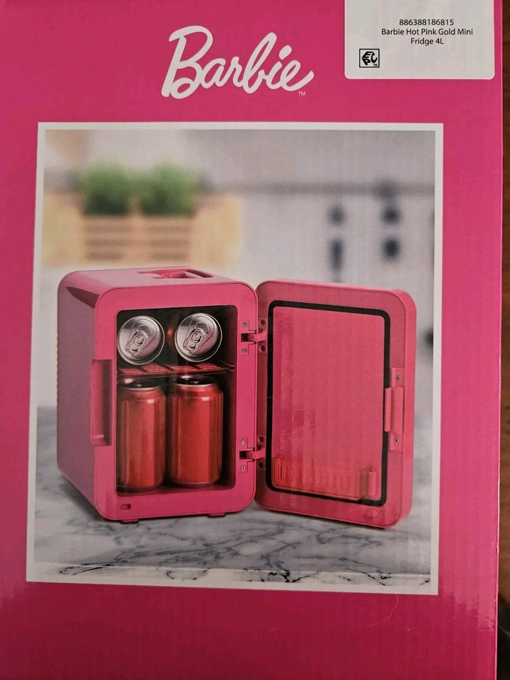 BRAND NEW BARBIE MINI FRIDGE SIX PACK | eBay