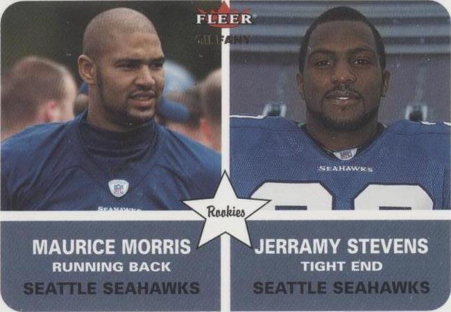 2002 Fleer Tradition - Rookies Maurice Morris, Jerramy Stevens #293 ...