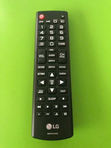 LG AKB74475455 REMOTE CONTROL for 49LX540S 55LX540S 60LX341C 60LX540S ...