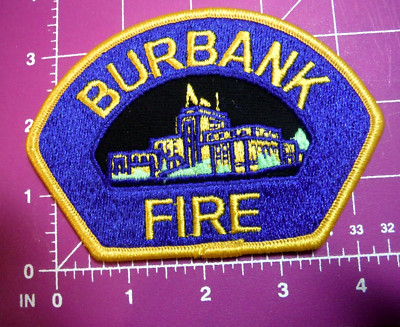 Burbank California Fire Department patch | eBay