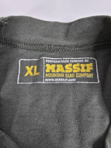 Massif Mountain Gear Shirt Mens Extra Large XL Cool Knit Military ...