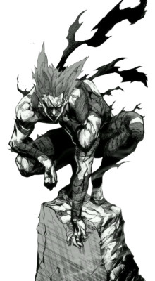 Garou One Punch Man Weatherproof Anime Sticker 6" Car Decal | eBay