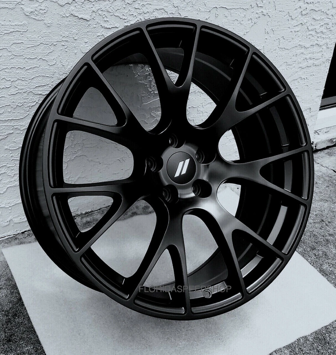 Matte Black Challenger Black Rims
