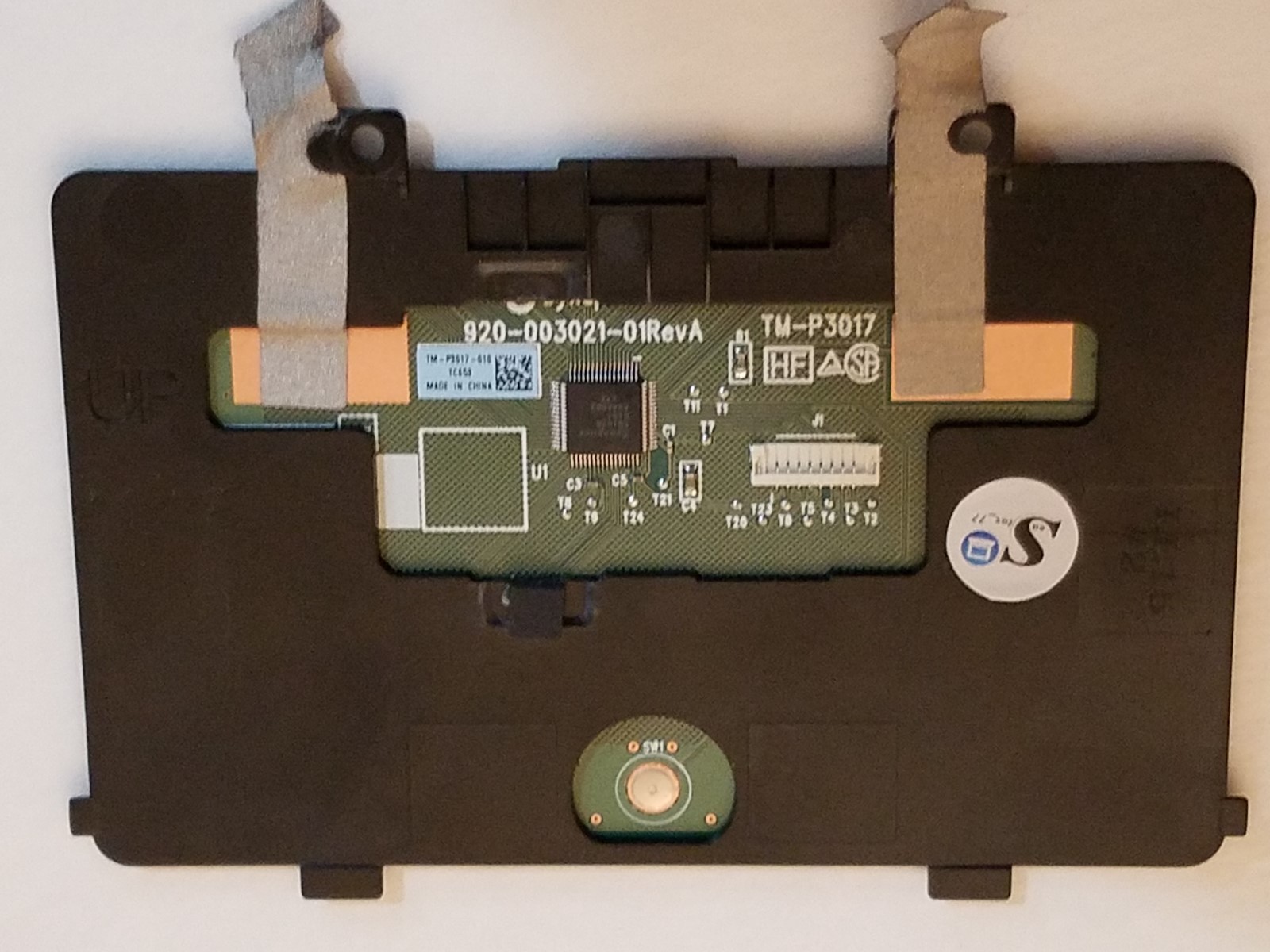 Ref - 920-003021-01 RevA Dell Latitude 3460 Touchpad Sensor Board ...