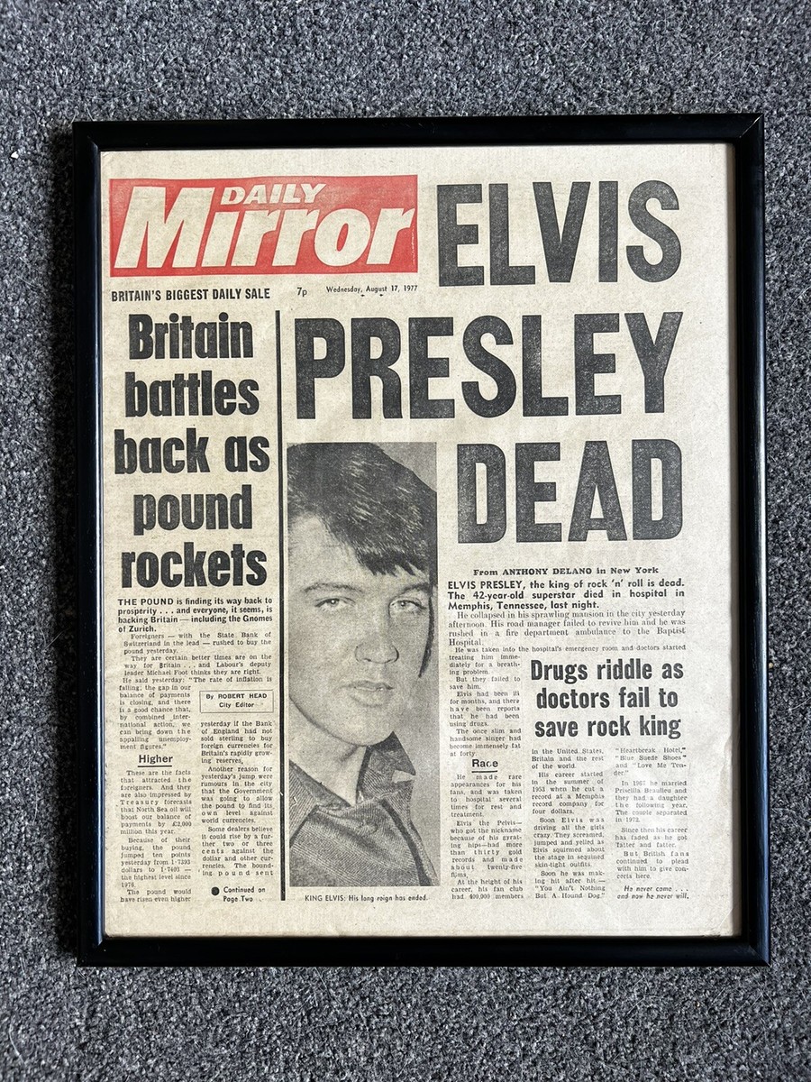Elvis Presley Death Elvis' Addiction Was The Perfect Prescription For