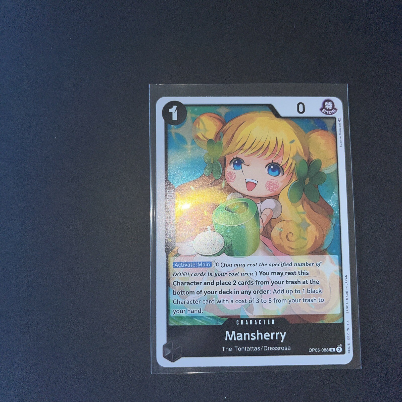 One Piece Card Game - Mansherry OP05-088 R Awakening of the New Era ...
