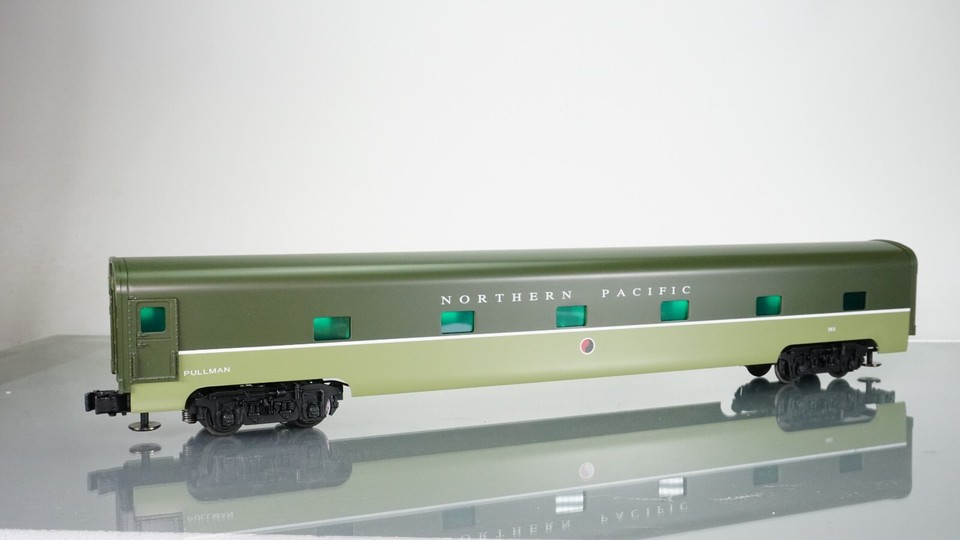 Weaver Models 1132-PO 5 Car Passenger Car Set Northern Pacific 3-Rail O ...