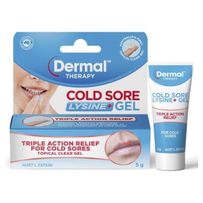 Dermal Therapy Cold Sore Lysine+ Gel 5g | eBay