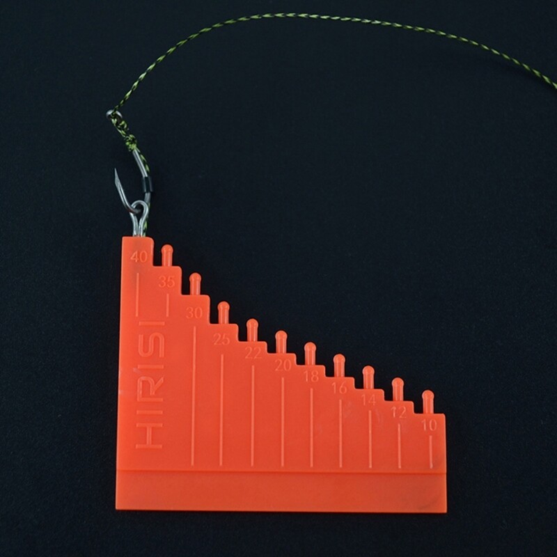 Hair Gauge Fishing Tackle Tool Sub Wire Binding Device Hook Tool 10 to ...