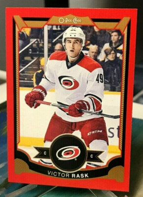 2015 VICTOR RASK OPC RED #99 UD O PEE CHEE M CANES | eBay